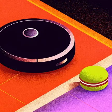 Vacuum Challenge — Sweep with style using your robot | Macaron - Macaron